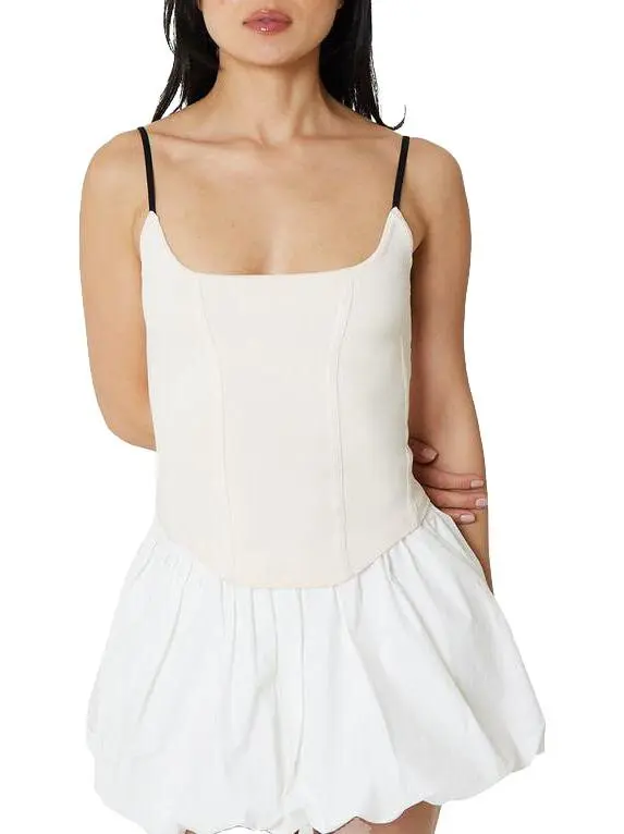 FIND ME NOW Persephone Corset Camisole - Cream