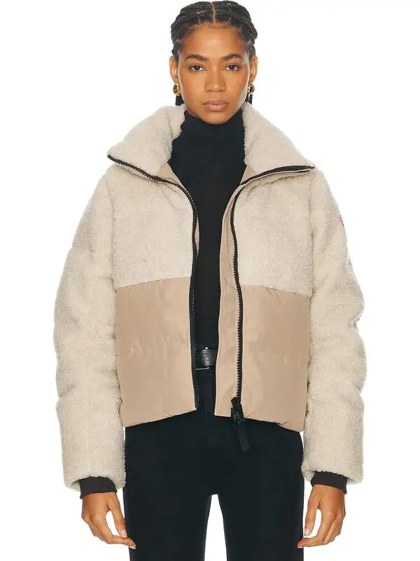 Canada Goose Elora Puffer - Light Tan & Tan