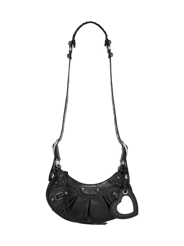 Balenciaga Xs Le Cagole Shoulder Bag - Black