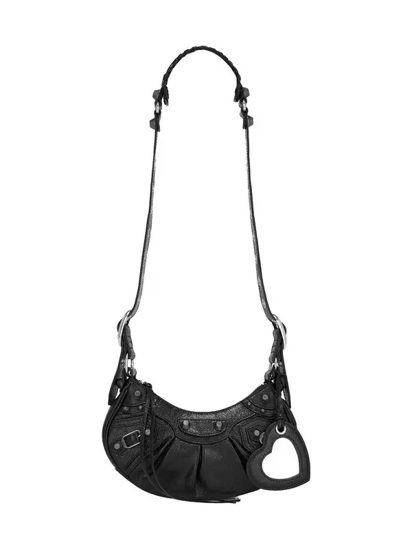 Balenciaga Xs Le Cagole Shoulder Bag - Black