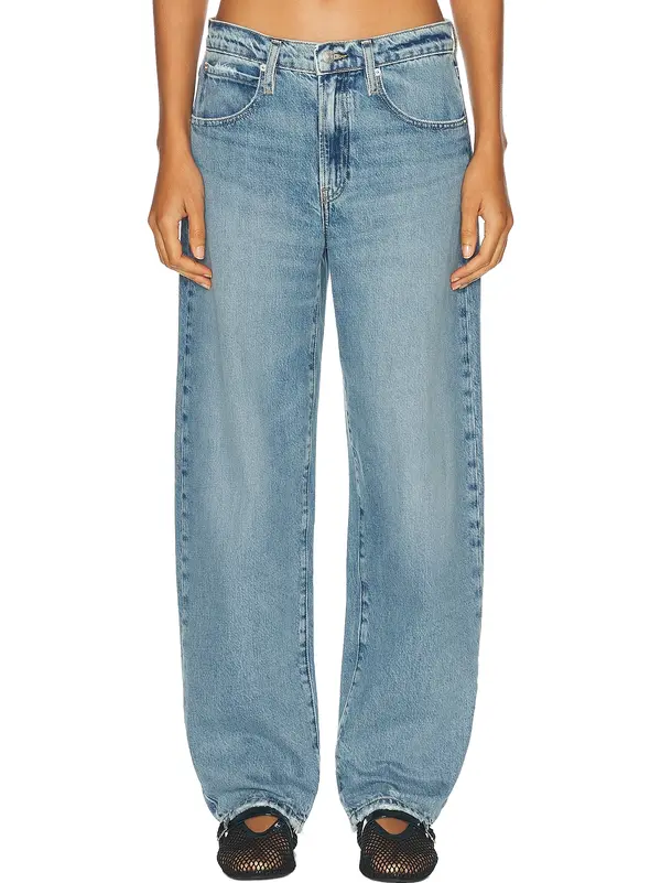 FRAME Low Slung Barrel Jeans - Ziggy