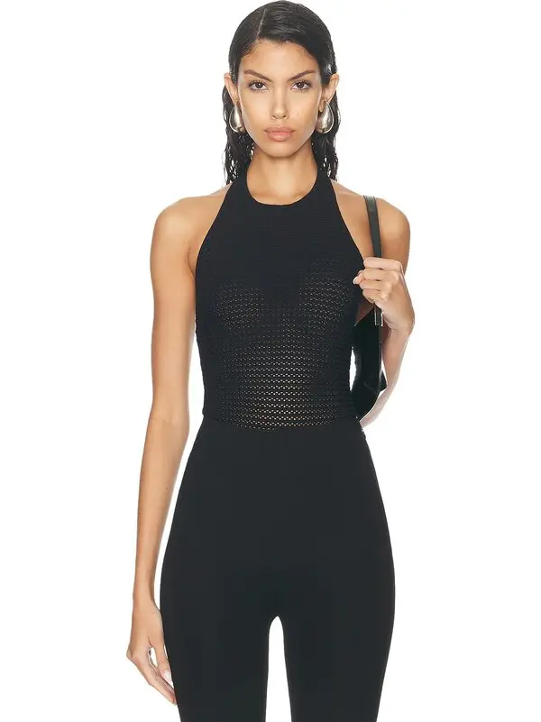 Roland Mouret Knit Bodysuit - Black