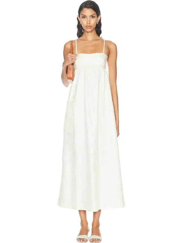 Loulou De Saison Cavola Dress - Ivory