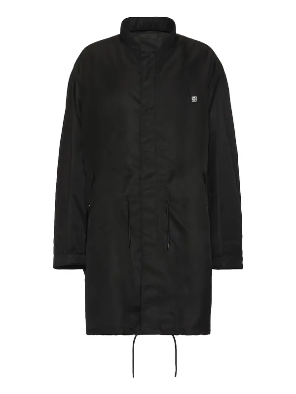 Givenchy Fishtail Parka - Black