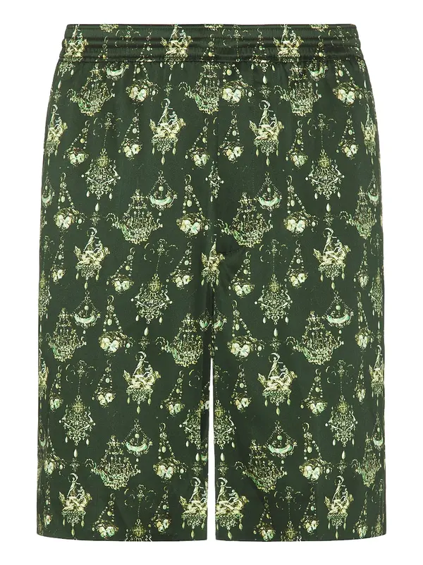 Givenchy Hubert Objects Shorts - Dark Green