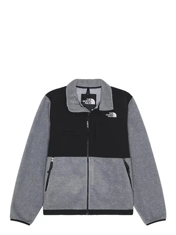 The North Face Denali 2 Jacket - Tnf Mid Grey Heather & Tnf Black