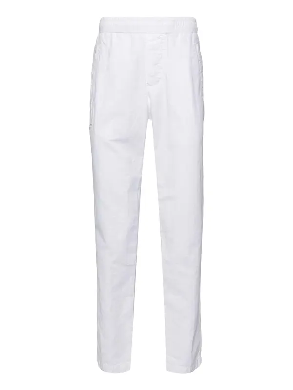 JAMES PERSE Textured Relaxed Trousers - White