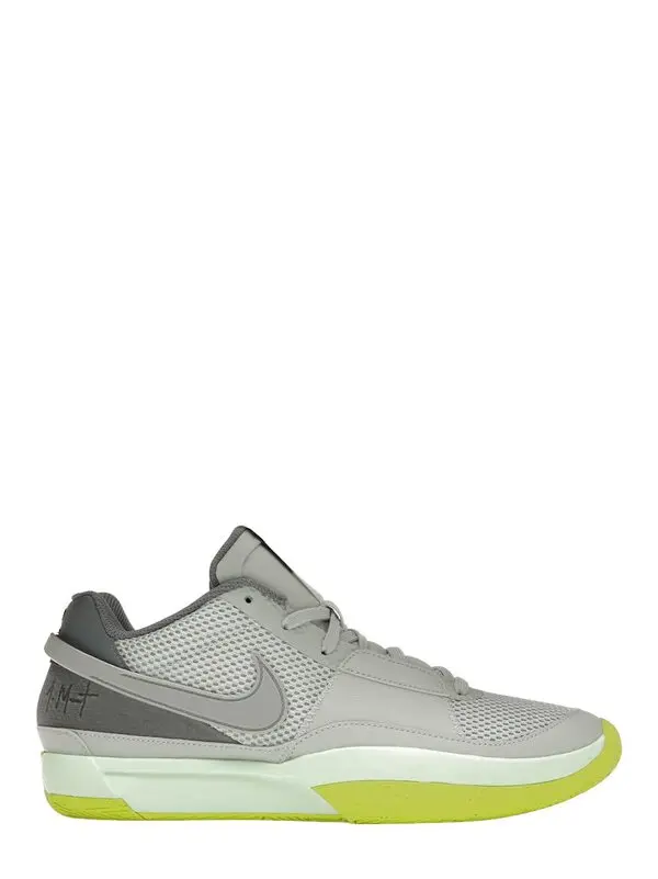 Nike Ja 1 Athletic Sneakers - Light Silver/cyber Green/cool Grey