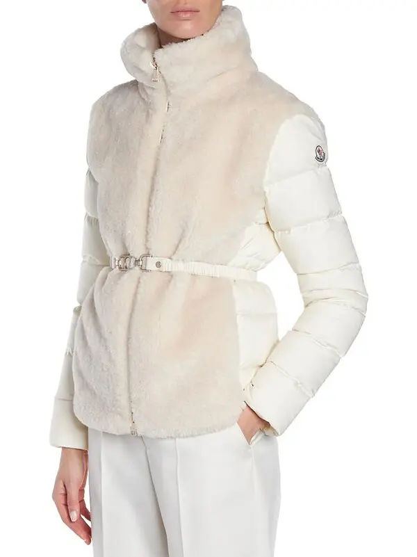 Moncler Oiron Jacket - Almond Milk