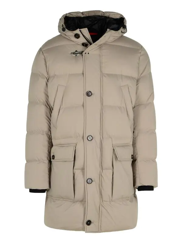 FAY Polyester Down Jacket - Beige