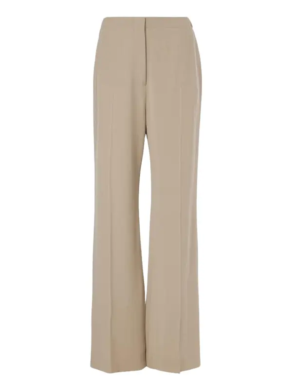 Tove Auden High-rise Wide-leg Pants - Beige