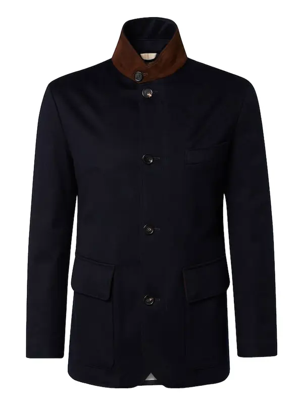 Loro Piana Roadster Cashmere Jacket - Blue