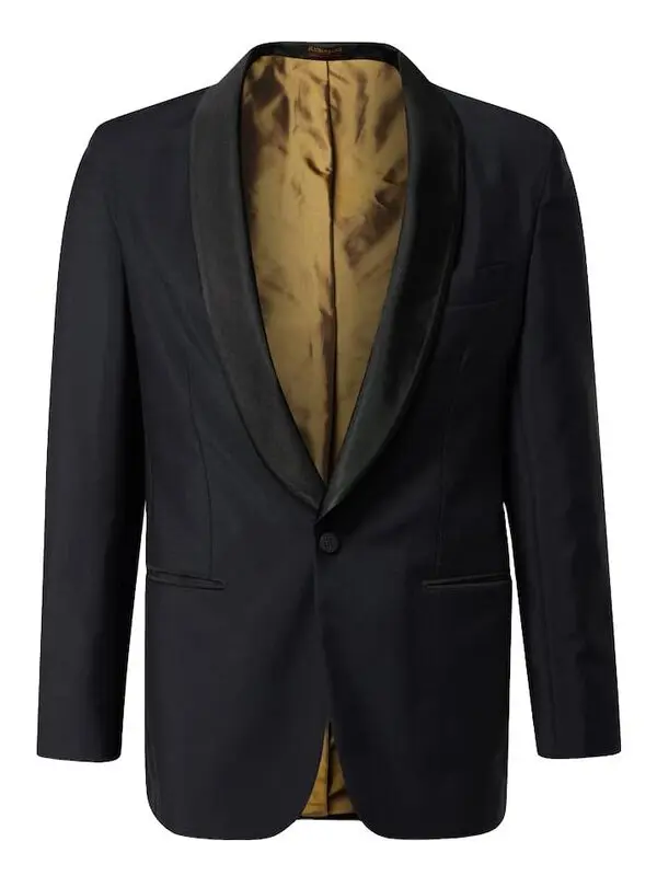Rubinacci Wool Tuxedo - Black