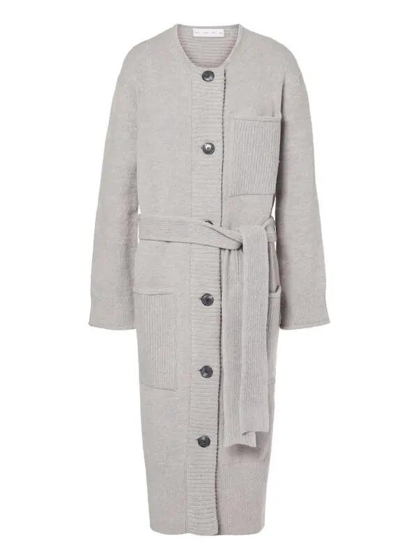 Proenza Schouler White Label Lenora Wrap Cardigan - Grey