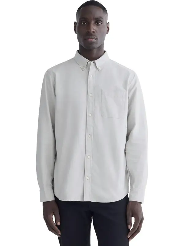 Everlane Slim Oxford Shirt - Grey
