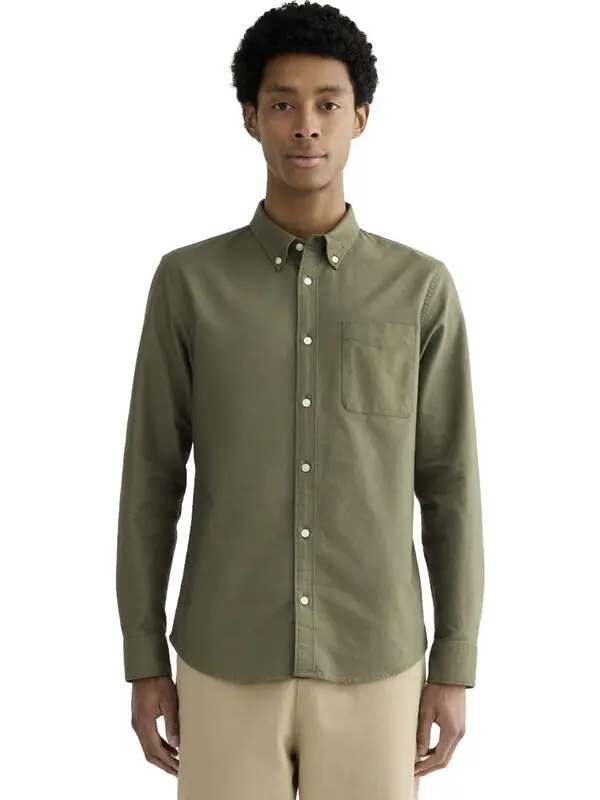 Everlane Slim Oxford Shirt - Kalamata