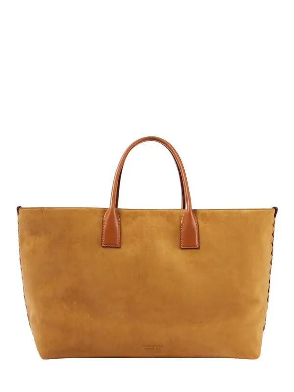 Bottega Veneta Cabat Large Tote Bag - Brown