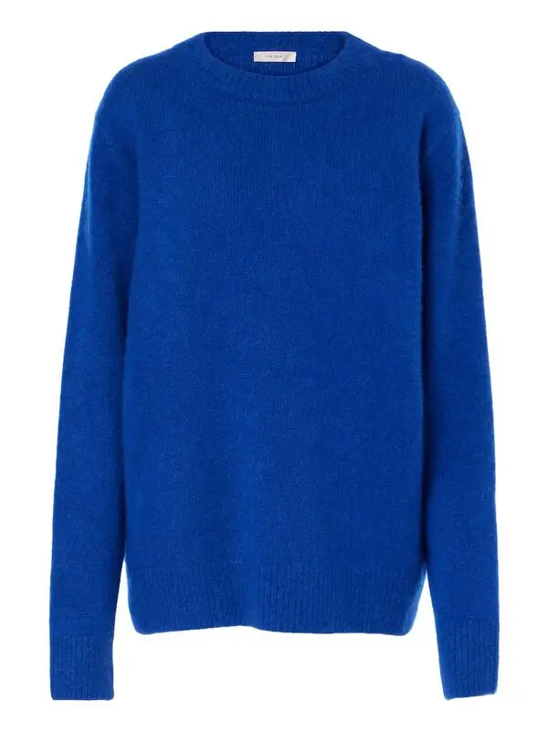 THE ROW Hege Cashmere And Silk Sweater - Blue