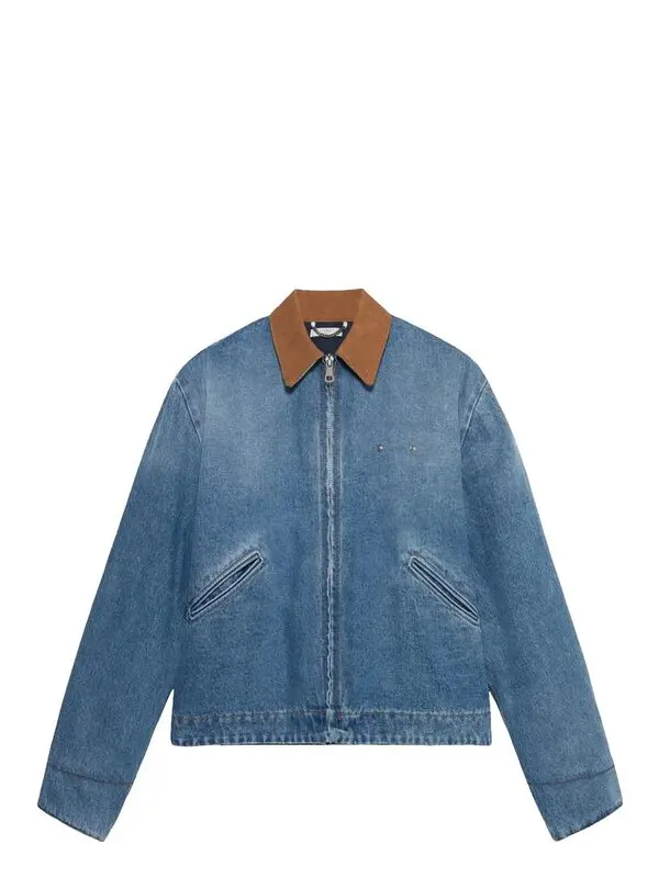 1989 STUDIO Denim Worker Jacket - Blue