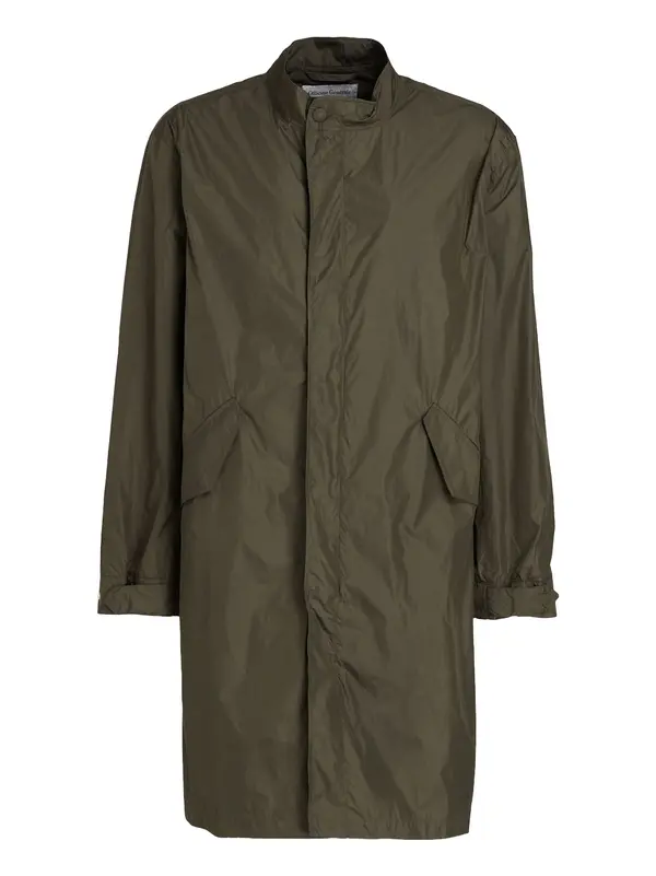 Officine Générale Shell Raincoat - Army Green