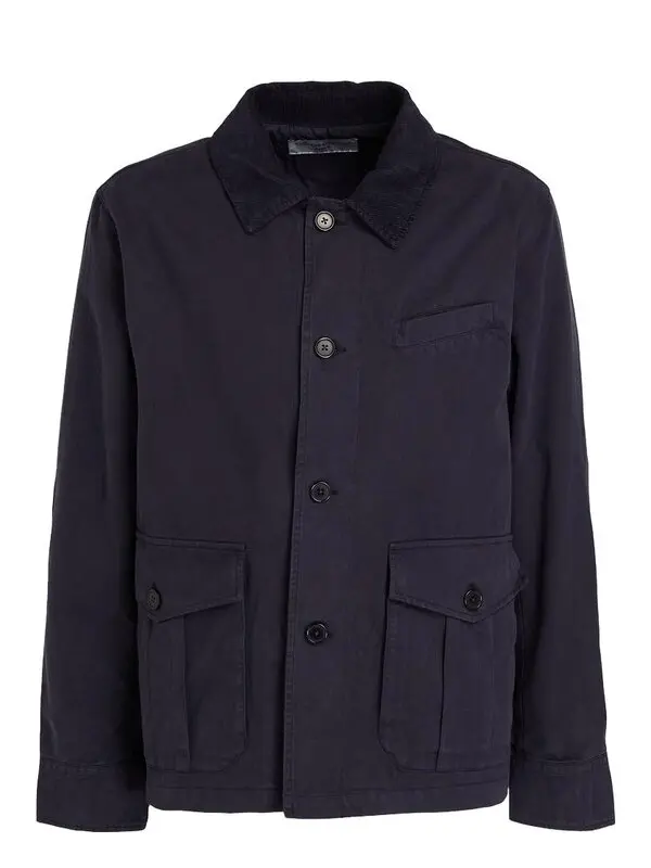 Officine Générale Cotton-twill Jacket - Navy