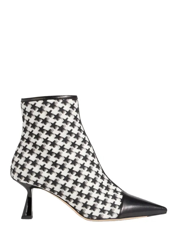 JIMMY CHOO Kix 65 Printed Ankle Boots - Black