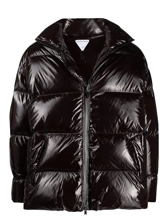 Bottega Veneta Padded Zip-up Coat - Brown