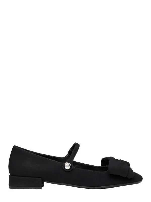 Valentino Garavani 20mm Bowjane Mary-jane Ballet Pumps - Black