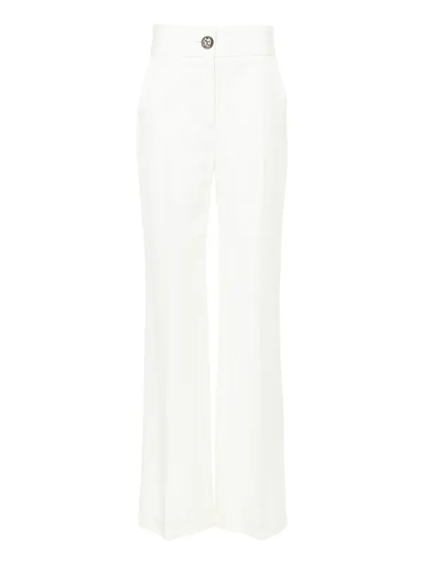 MITILIANE COUTURE Pinstriped Trousers - Neutrals
