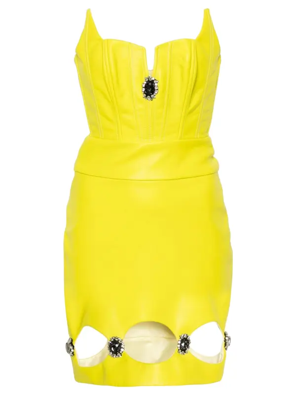 MITILIANE COUTURE Kyla Mini Dress - Yellow