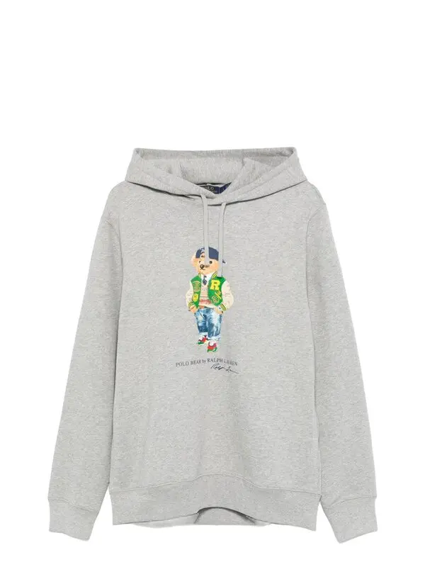 Polo Ralph Lauren Polo Bear-motif Hoodie - Grey