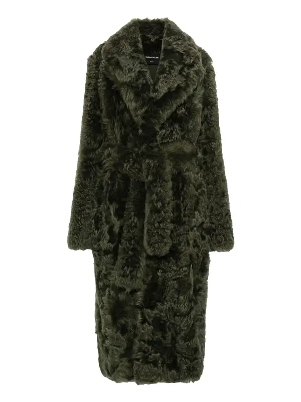 Fabiana Filippi Shearling Coat - Green
