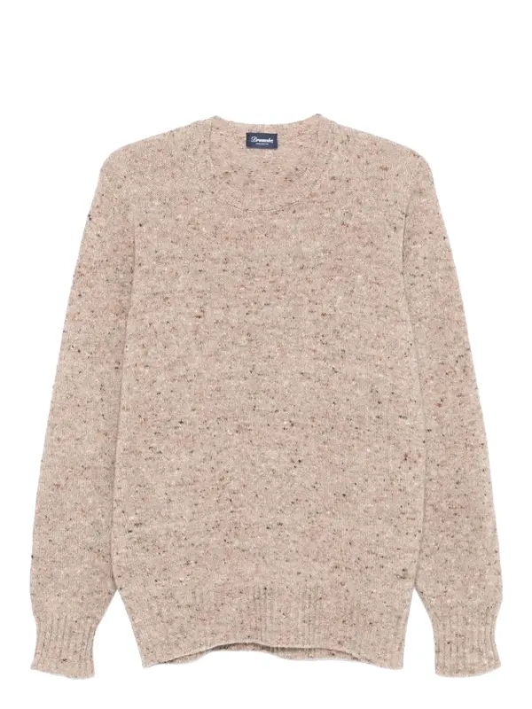 DRUMOHR Crew-neck Sweater - Neutrals