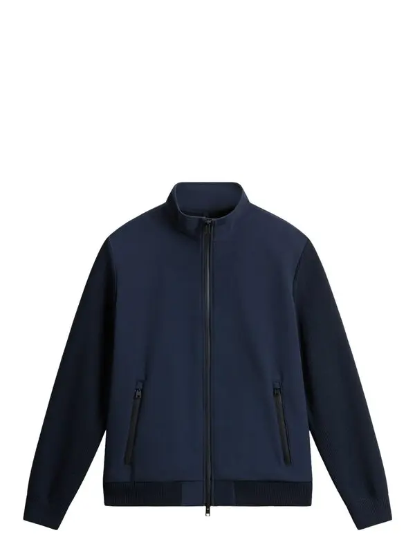 Woolrich Soft Shell Hybrid Jacket - Blue