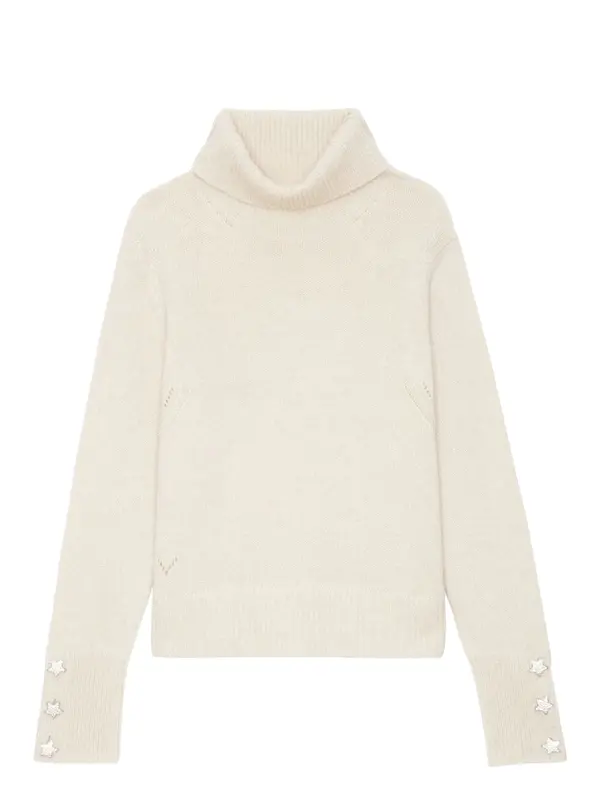 Zadig&Voltaire Boxy Bijoux Jumper - Neutrals