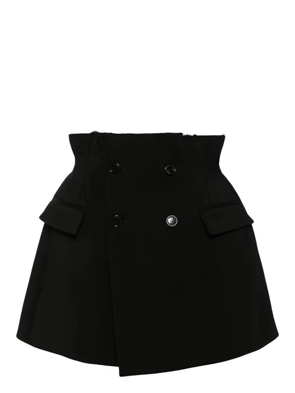 Vetements Pocket Mini Skirt - Black
