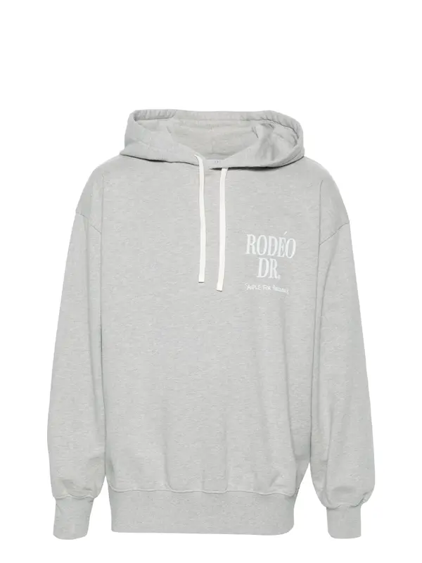 1989 STUDIO Rodéo Drive-print Hoodie - Grey