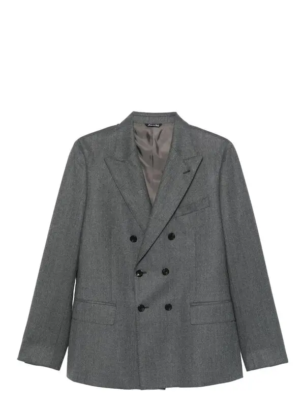 REVERES 1949 Wool Blazer - Grey