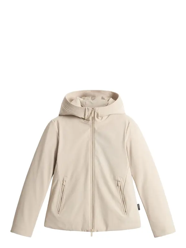 Woolrich Zip-fastening Hooded Jacket - Neutrals