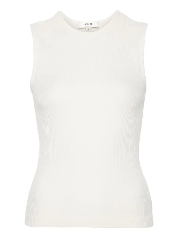 AGOLDE Binx Tank Top - White