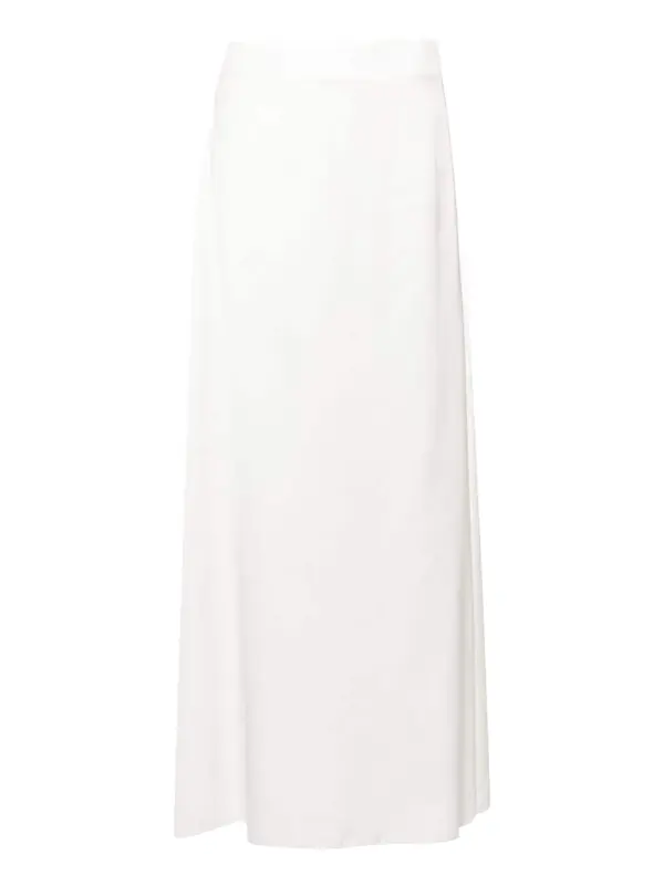Peserico Satin Maxi Skirt - Neutrals
