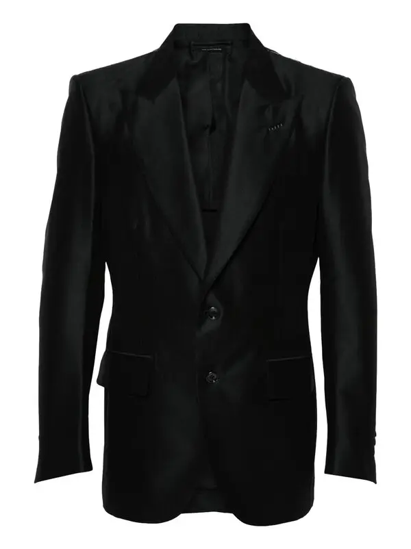 TOM FORD Single-breasted Blazer - Black
