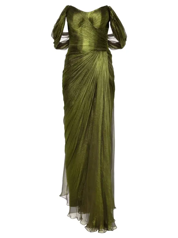 IRIS SERBAN Irina Gown - Green