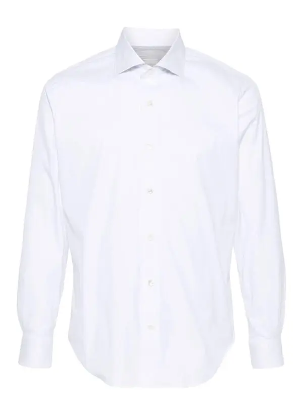 Eleventy Poplin Shirt - White