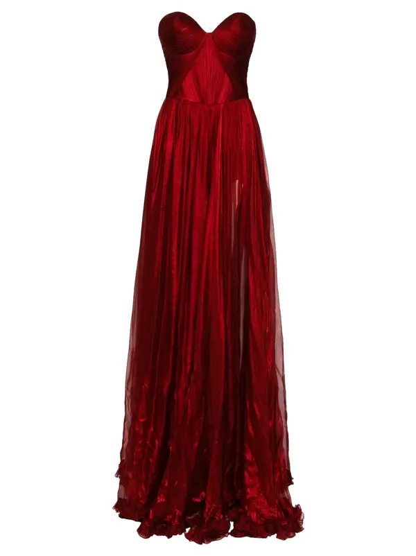 IRIS SERBAN Ilia Gown - Red