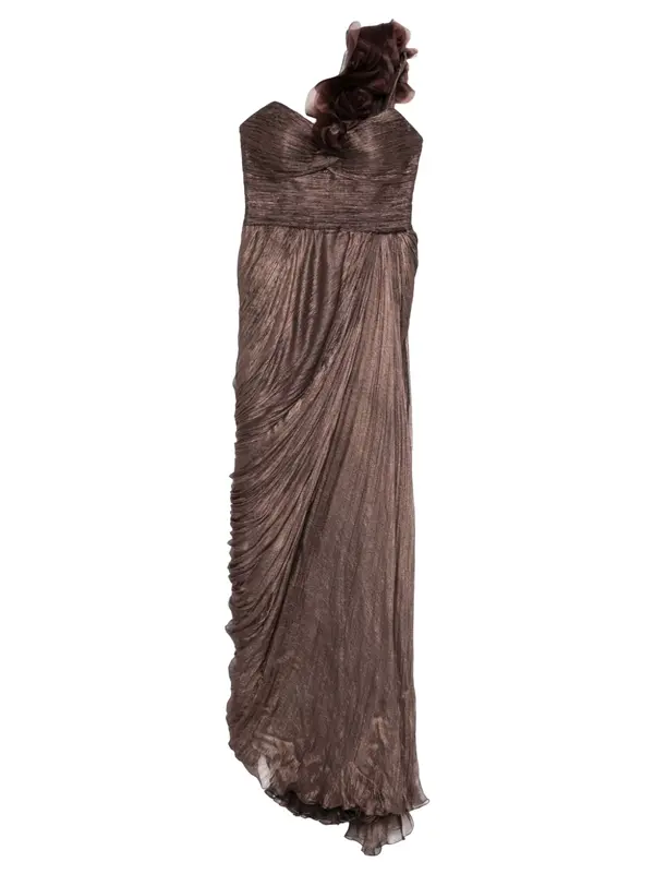 IRIS SERBAN Miro Gown - Brown