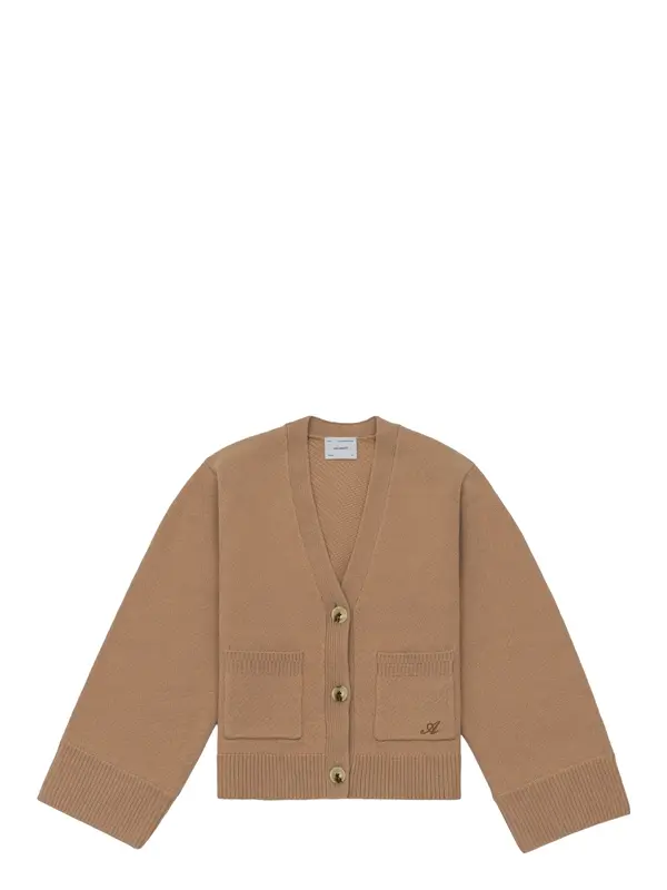 Axel Arigato Memory Wool Cardigan - Brown
