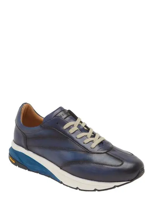 Mezlan Magico Leather Sneakers - Navy/blue