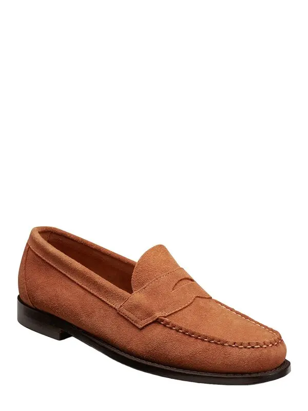 G.H.BASS Logan Penny Loafer - Dark Tan
