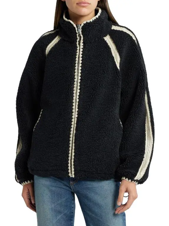 UGG Nikia Fleece Jacket - Blk